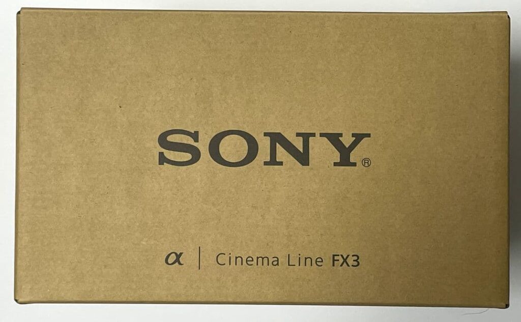 SONY FX3の購入 - そらせんのブログ
